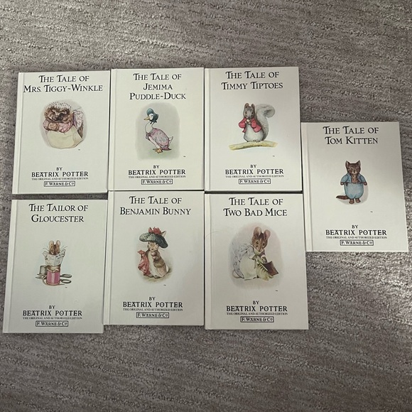 Other | Vintage Set Of 7 Small Beatrix Potter Books | Poshmark